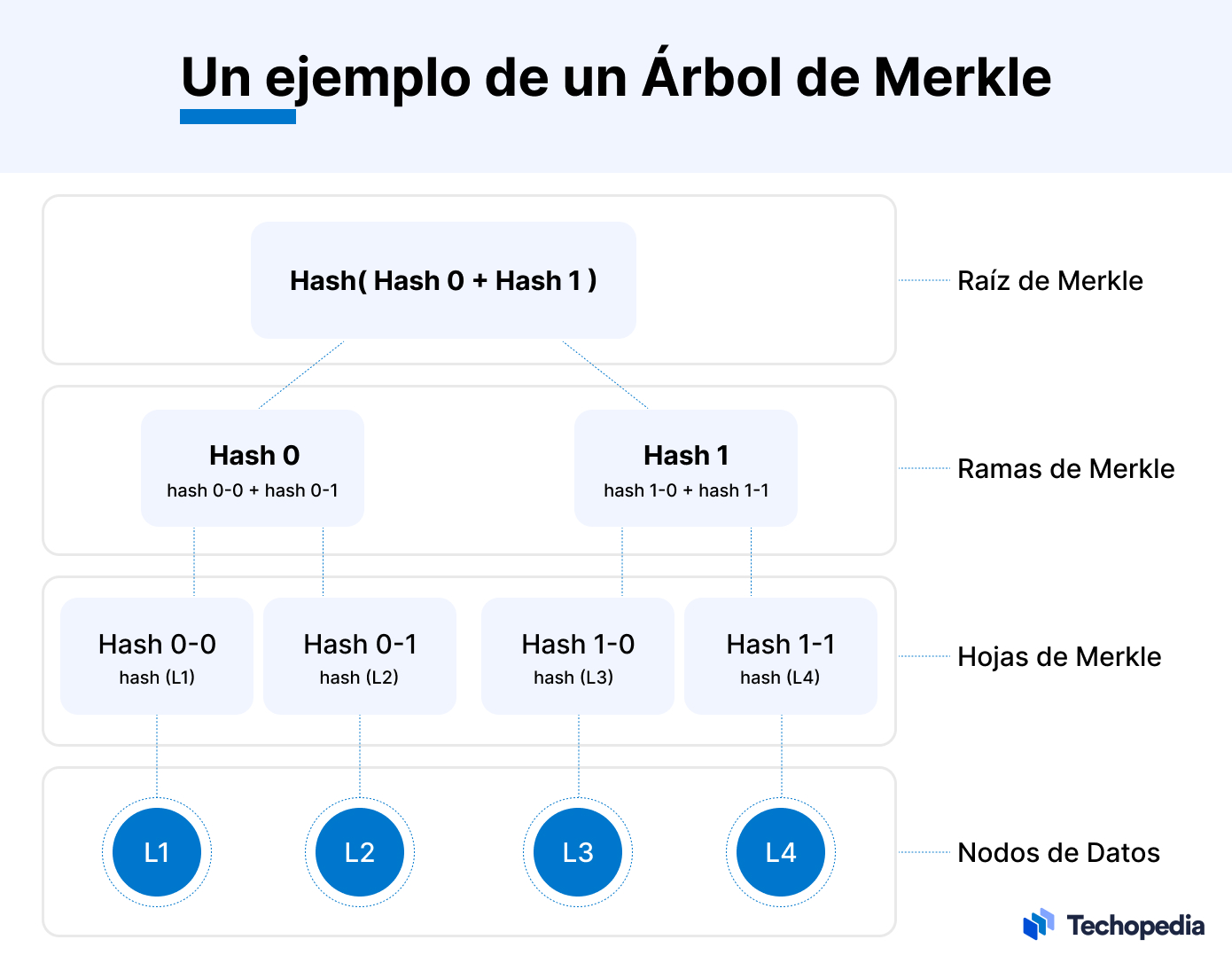 ¿Qué es un árbol de Merkle? Definición y su importancia