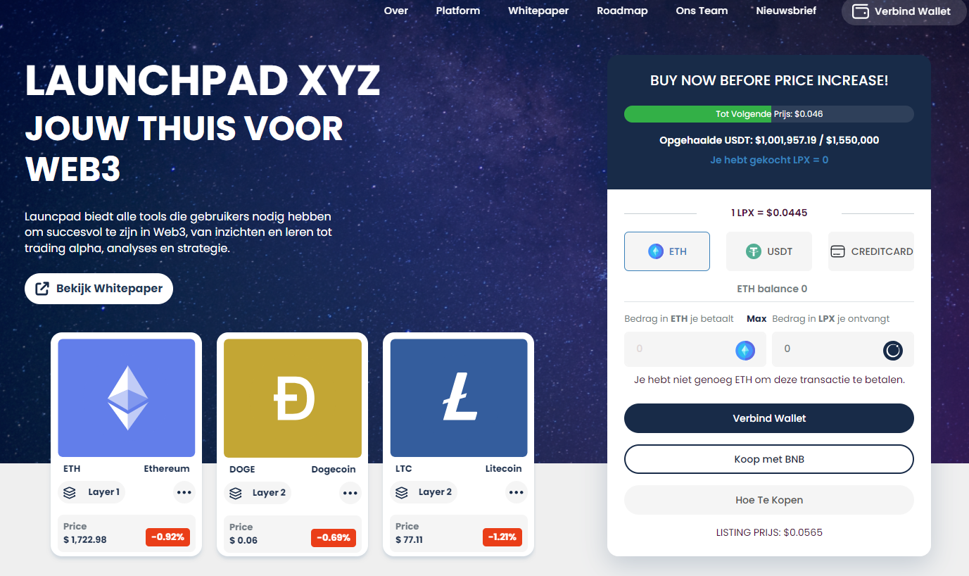 Top 10 Beste Web3 Coins en Web3 Crypto projecten 2024