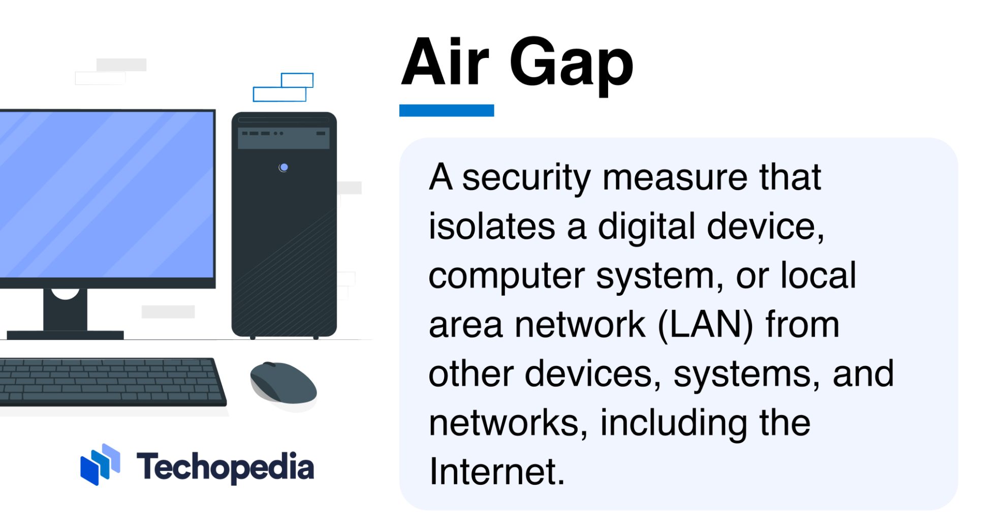 What is an Air Gap? Definition, Air Gap Backups & Air-Gapped Network ...