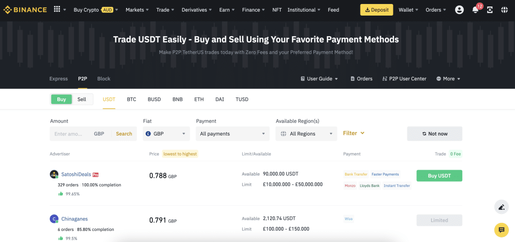 12 Best P2P Crypto Exchanges to Use in January 2024