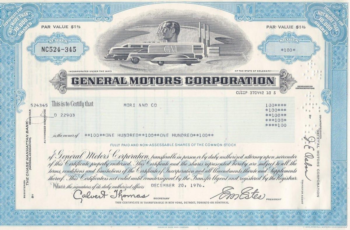 What is a Stock Certificate? Definition, History, and Purpose