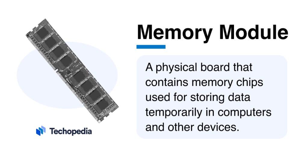 What is a Memory Module? Definition, Types & Use Cases Techopedia