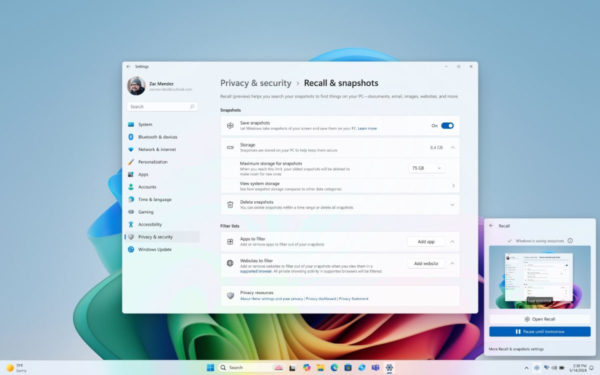 Microsoft’s Recall Threatens User Privacy, Experts Warn Techopedia