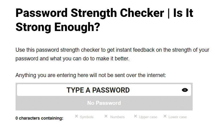 How Secure Is My Password? Strength Checklist, Tips & Tricks