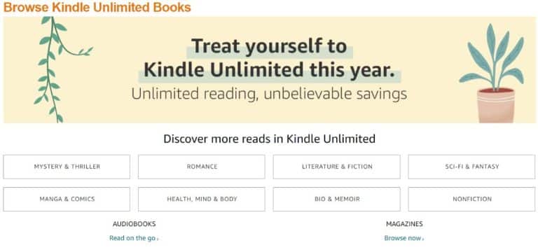 Is Kindle Unlimited Worth it in 2025? - Techopedia